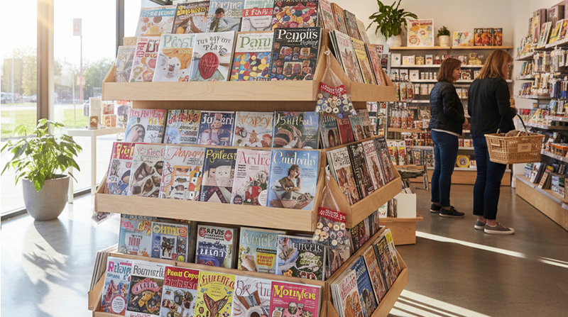 Craft Magazine Builds Global Creative Community | Magazine Cafe Store