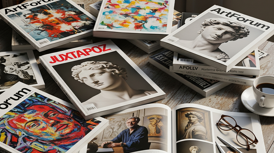 Why Art Magazines Belong on Every Coffee Table