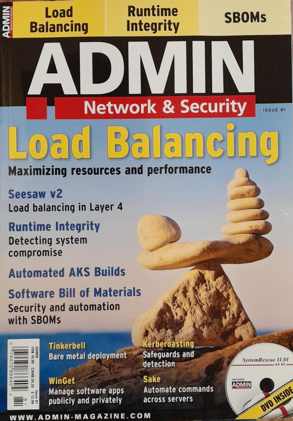 Buy Issue 62 of ADMIN Network & Security Magazine from ...