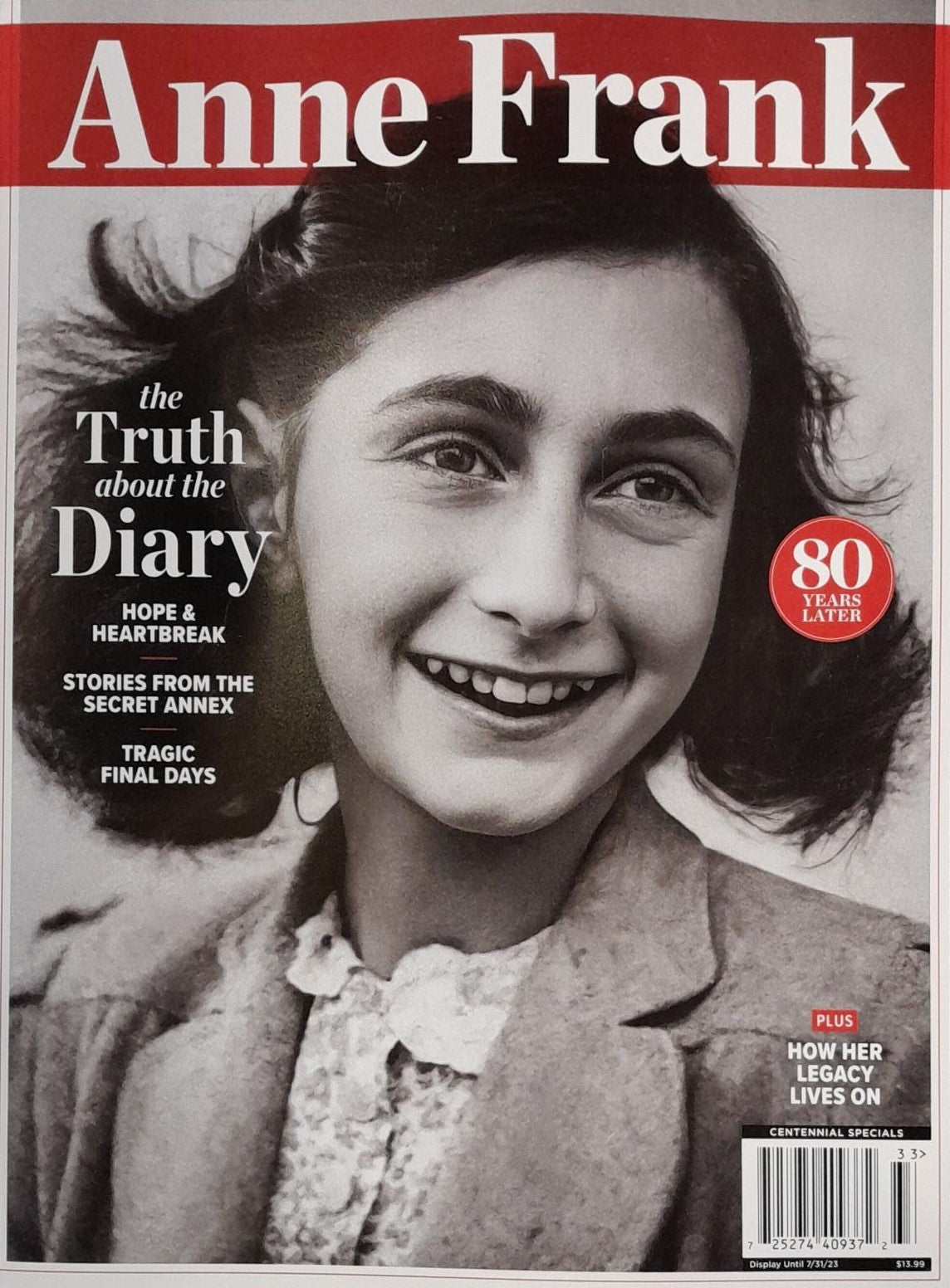 Big Discount on Anne Frank Magazine Magazine from MagazineCafeStore