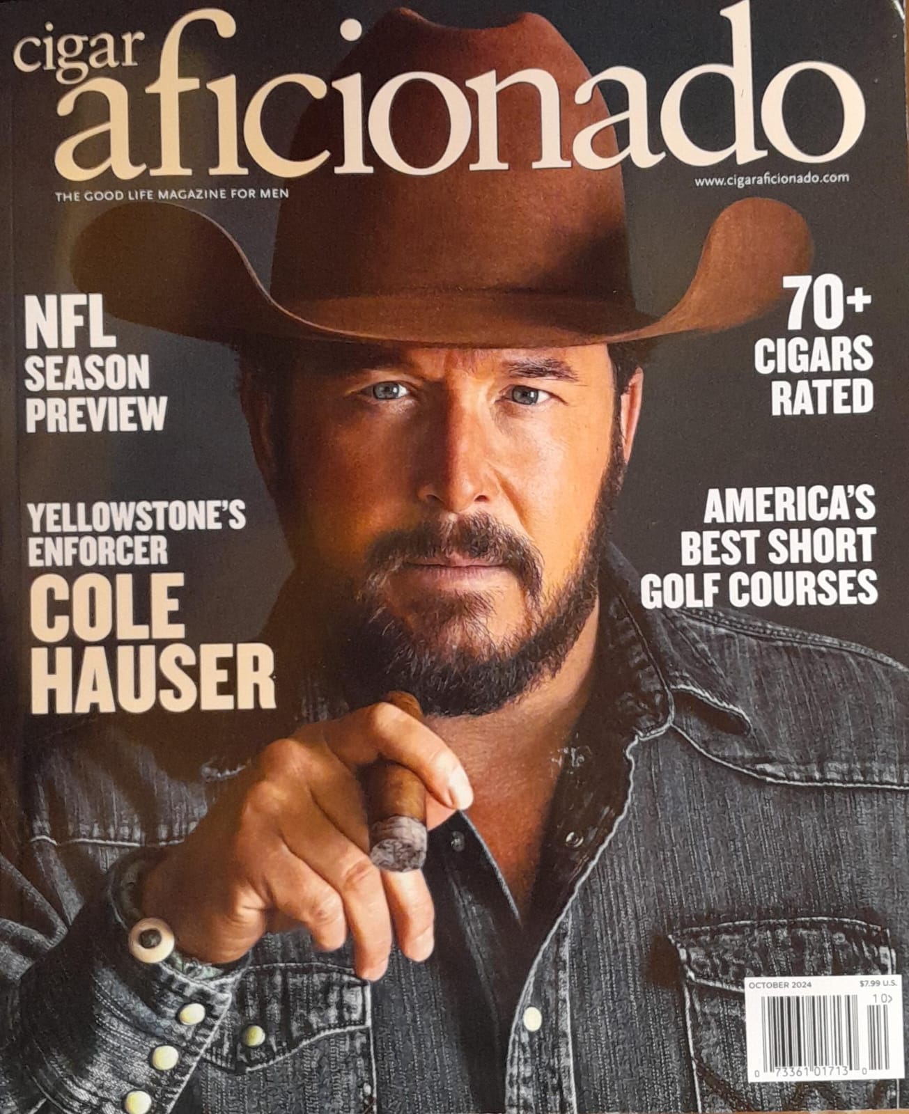 Cigar Aficionado Magazine Subscription | Buy at Magazine Café - Single ...