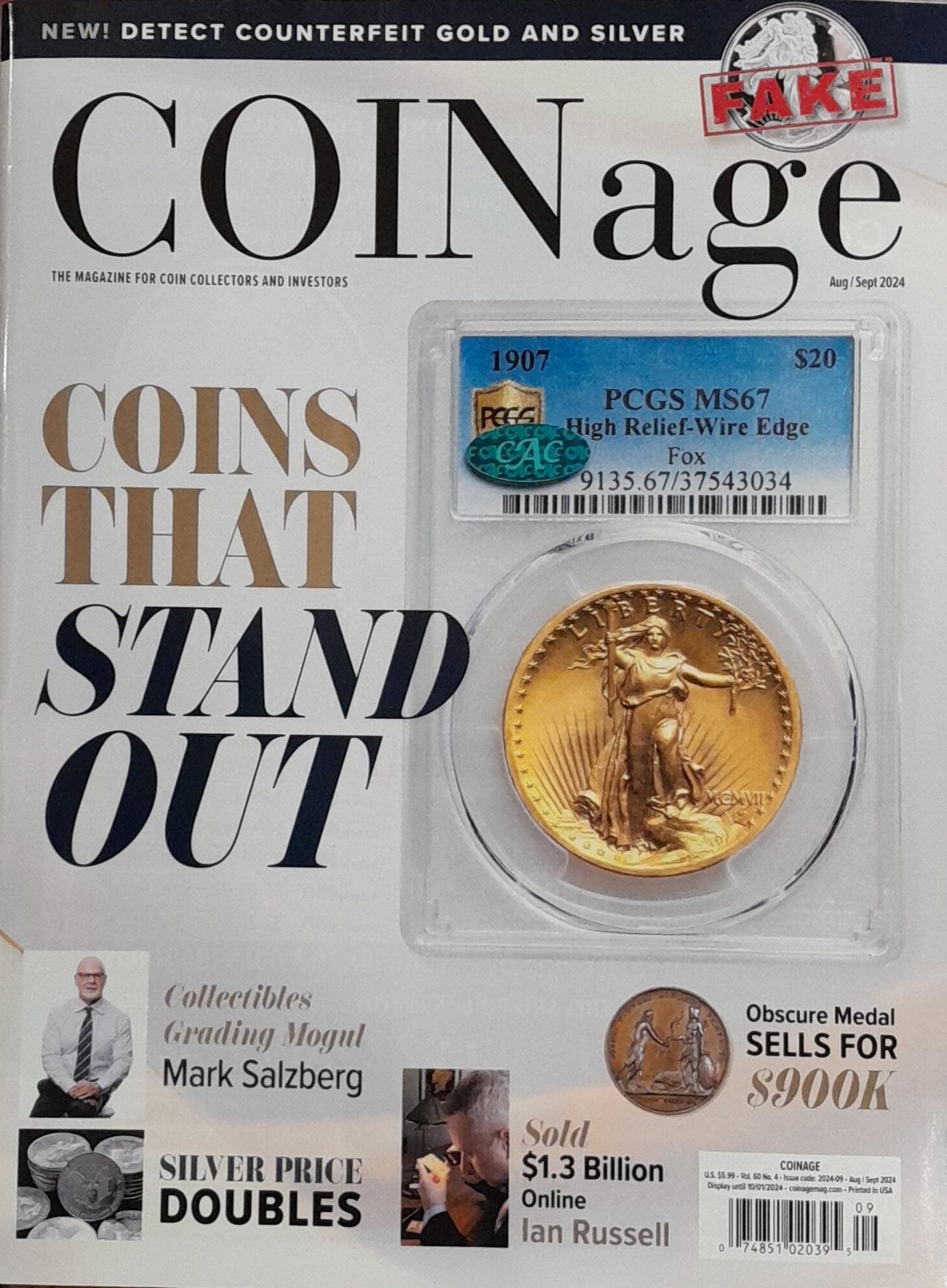 Buy Coinage Magazine Subscription | Buy at Magazine Café - Single Issue ...