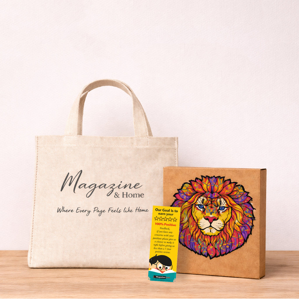 Combo Gift Product – Tote Bag, Bookmark, Puzzle