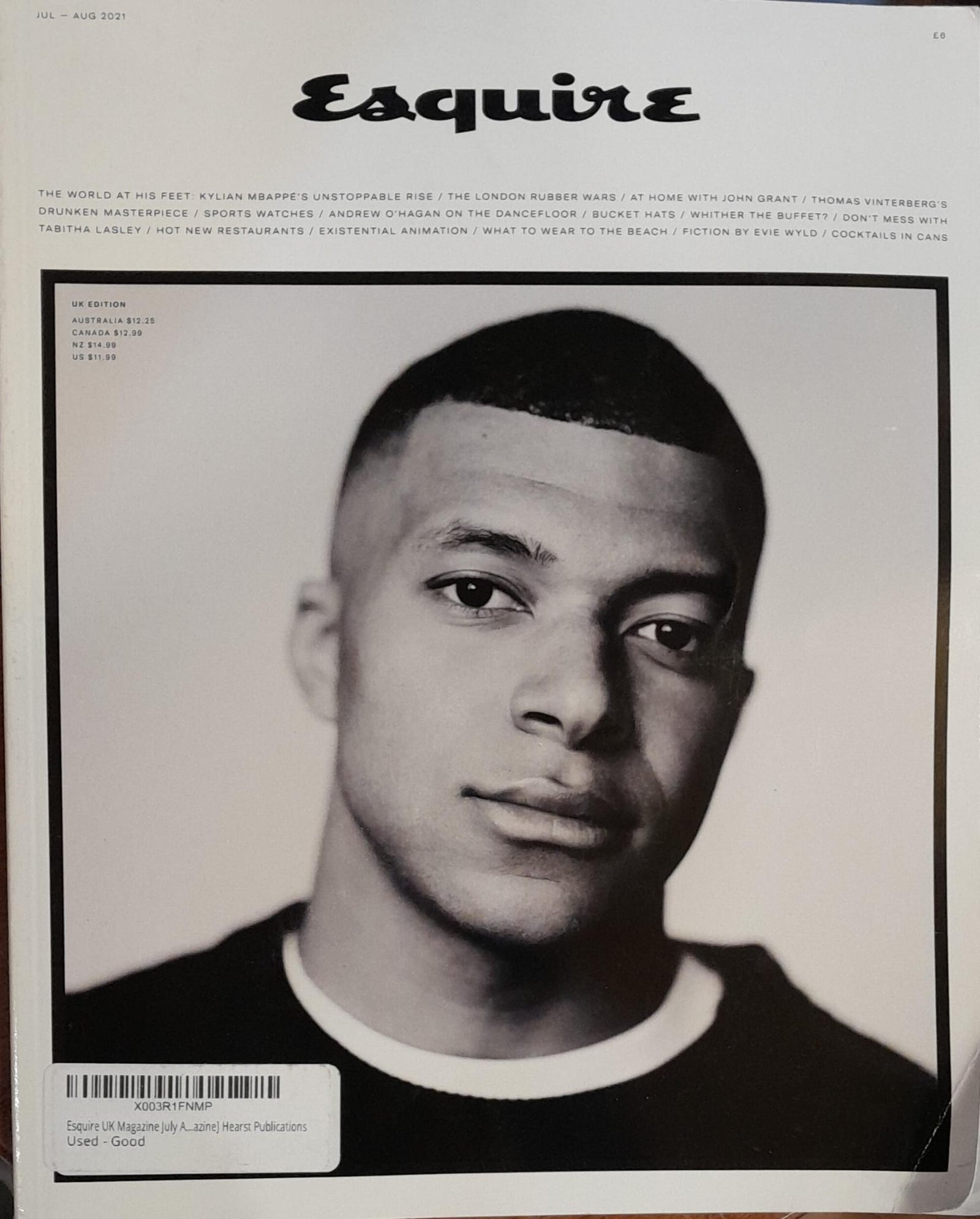 Buy Esquire Magazine UK Subscription | magazinecafestore.com
