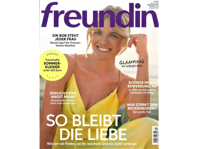 Buy Freundin Germany Magazine USA - magazinecafestore.com NYC