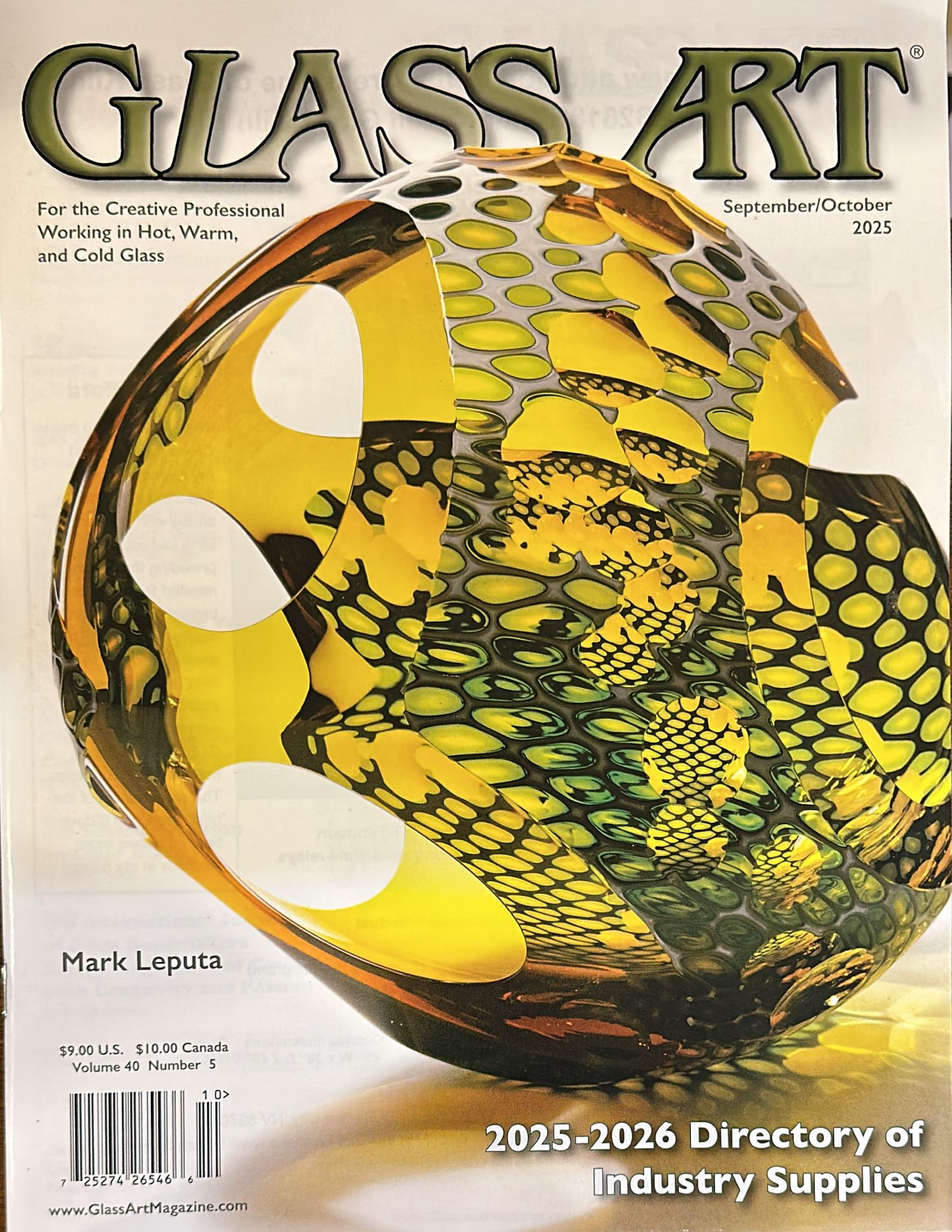 Buy Glass Art Magazine Subscription in United States ...