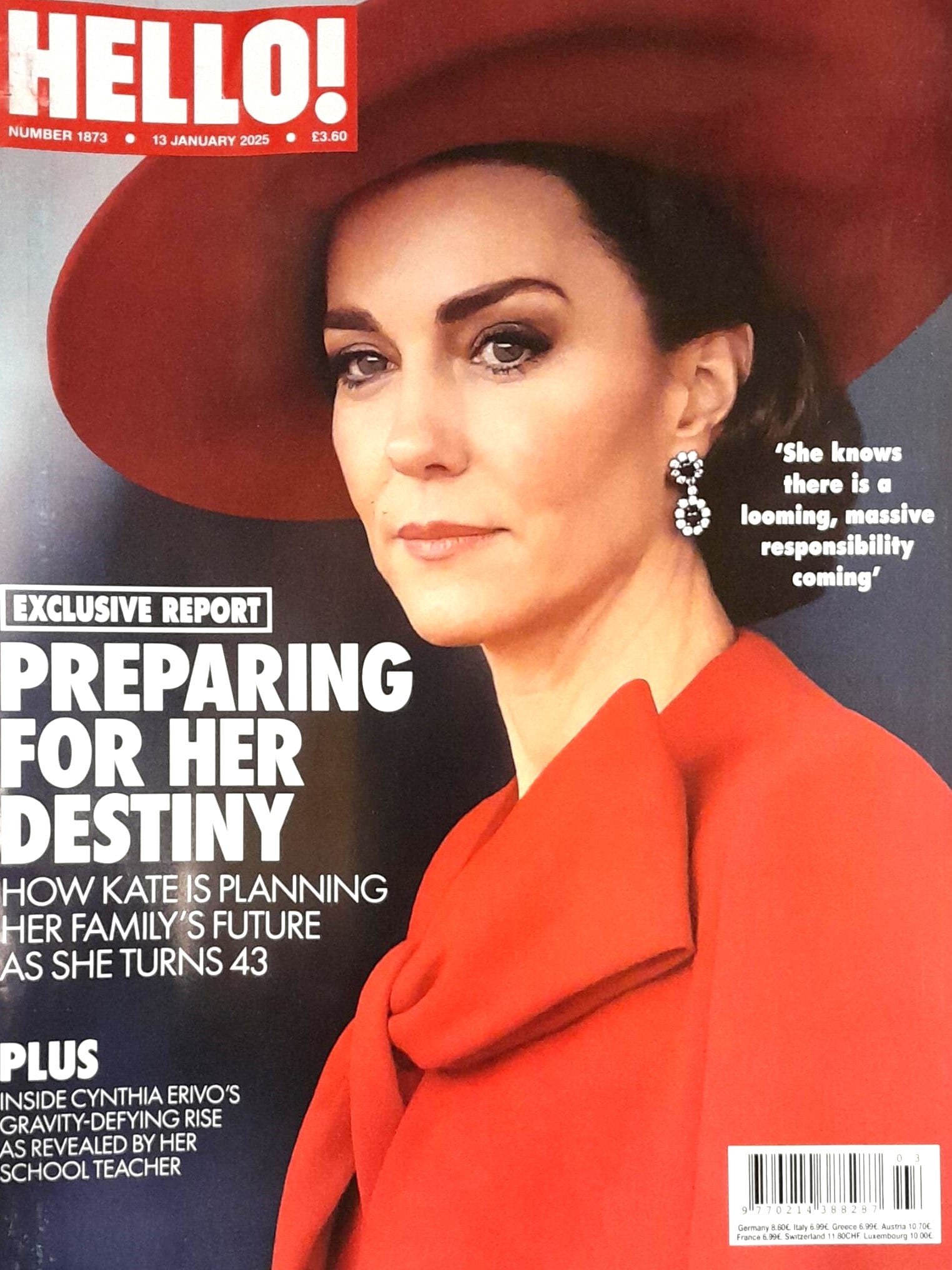 Buy Hello UK Weekly Magazine Subscription | Magazine Cafe Store