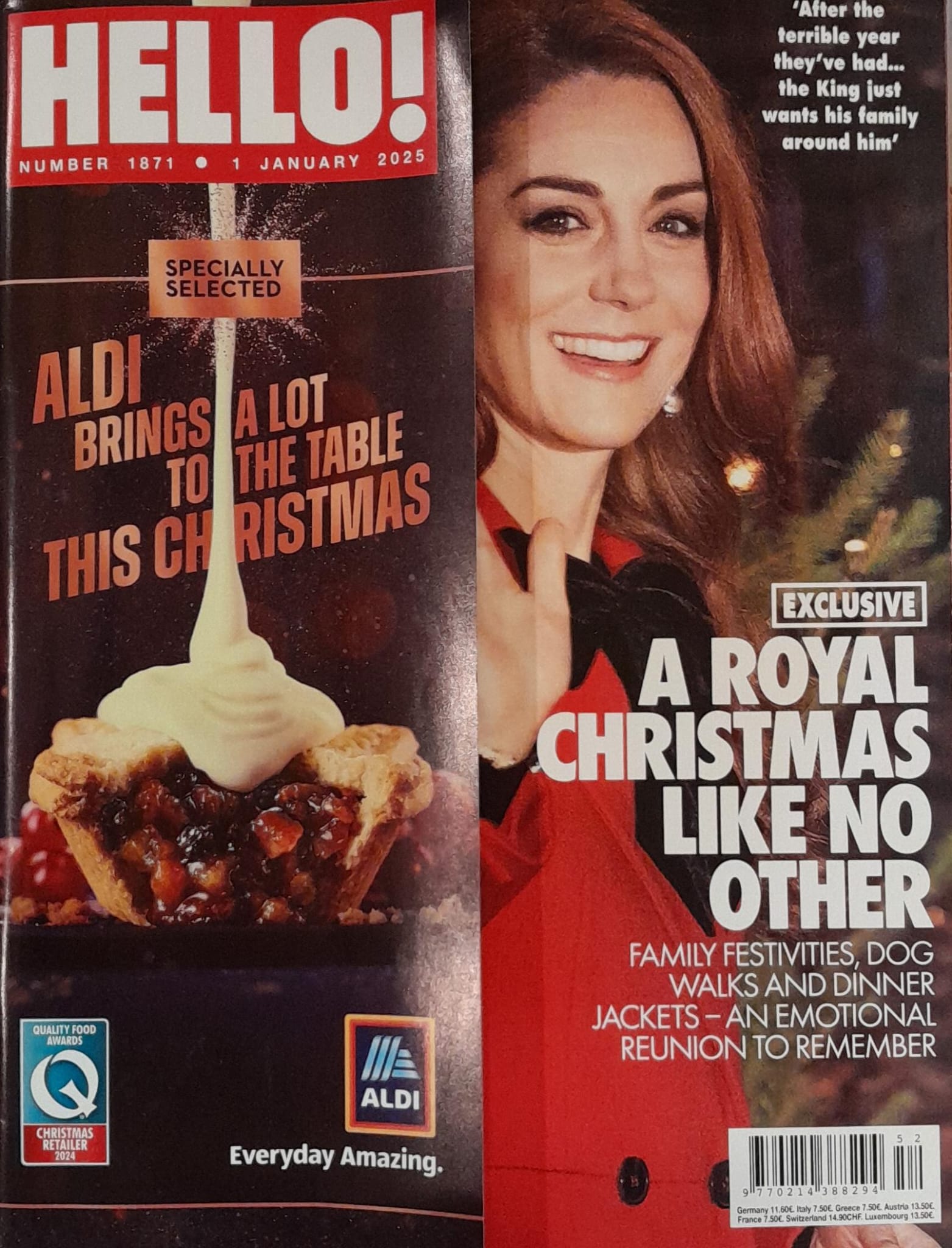 Buy Hello UK Weekly Magazine Subscription | Magazine Cafe Store