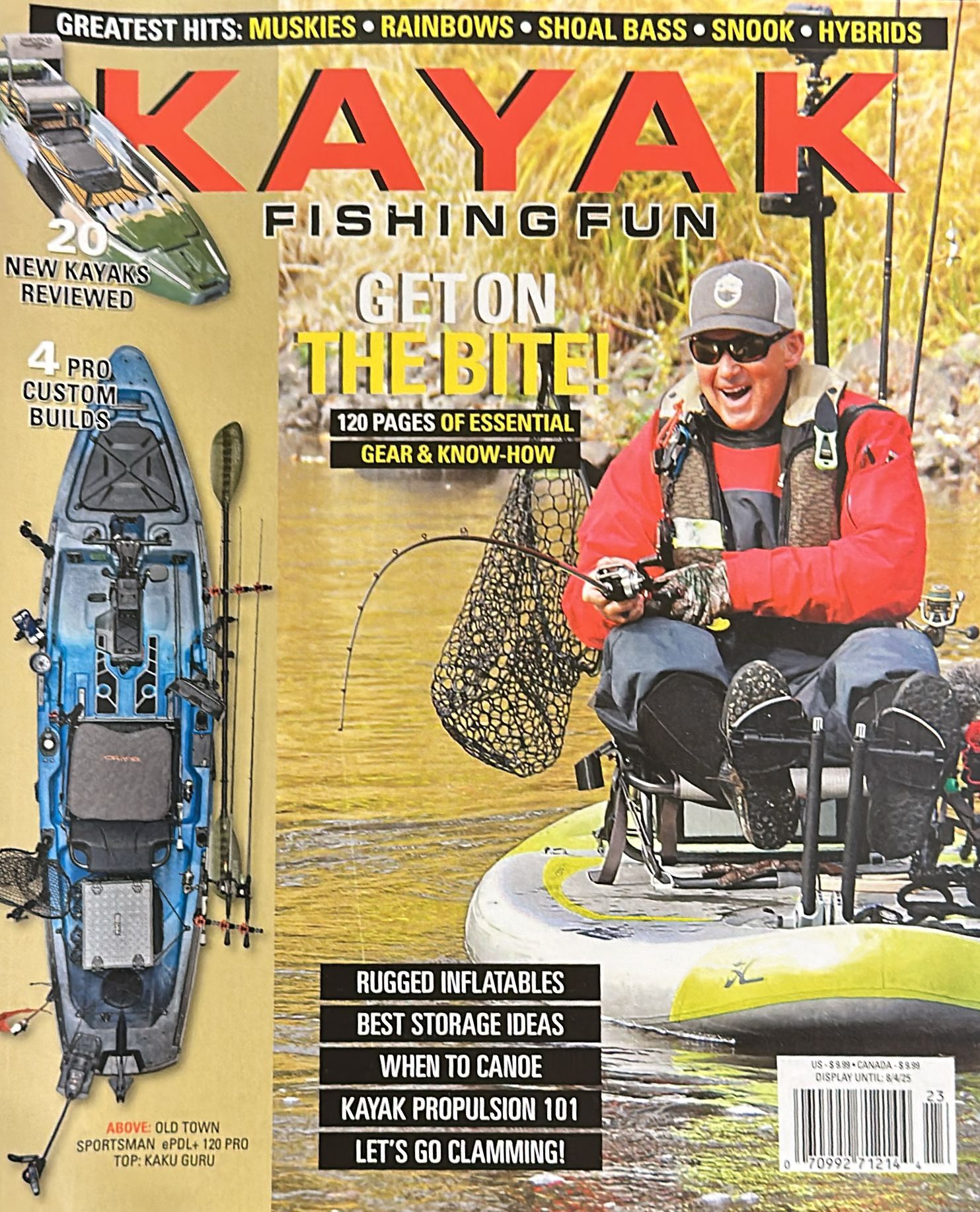 Buy Issue 23 of Kayak Fishing Fun Magazine from MagazineCafeStore, NYC, USA