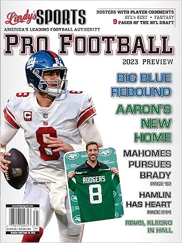 Sports Magazine Cover Football