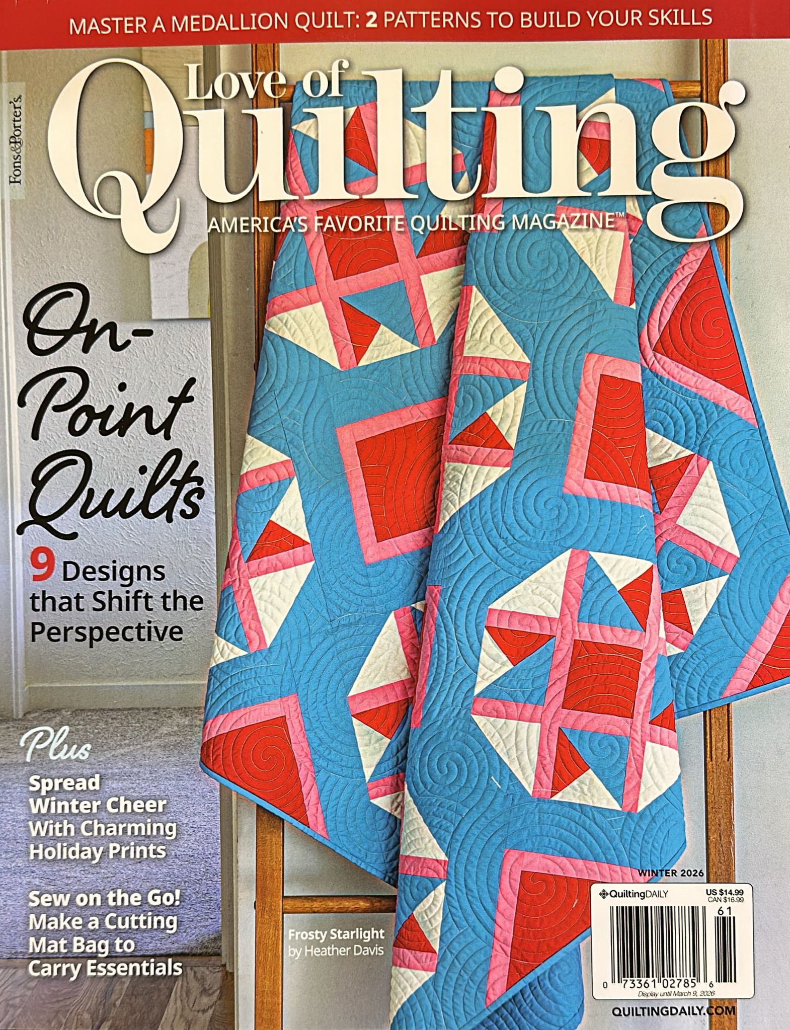 Buy Love of Quilting Magazine Subscription | Magazine Cafe Store USA