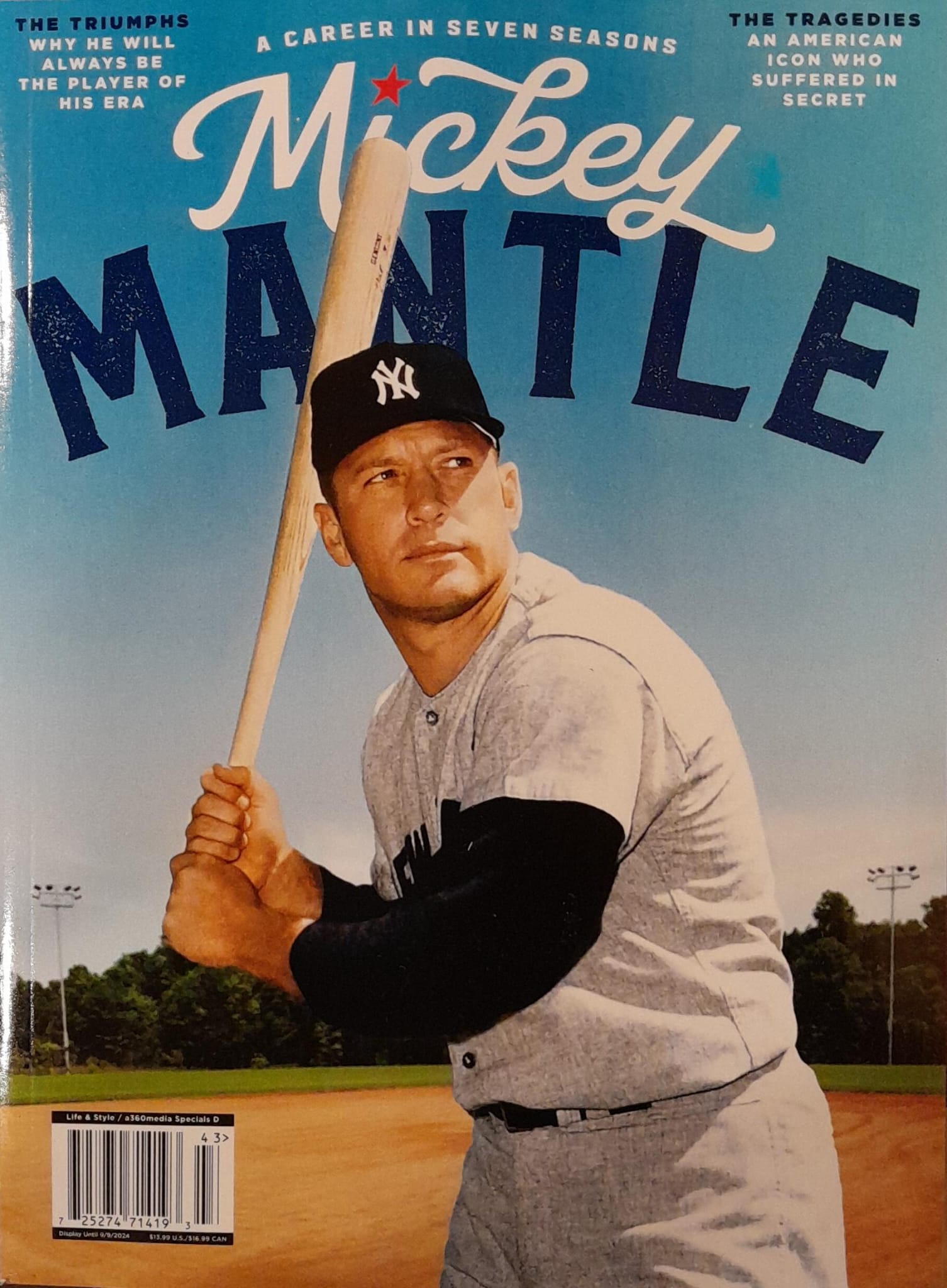Buy Mickey Mantle Magazine Subscription issued by Magazine Cafe Store, USA