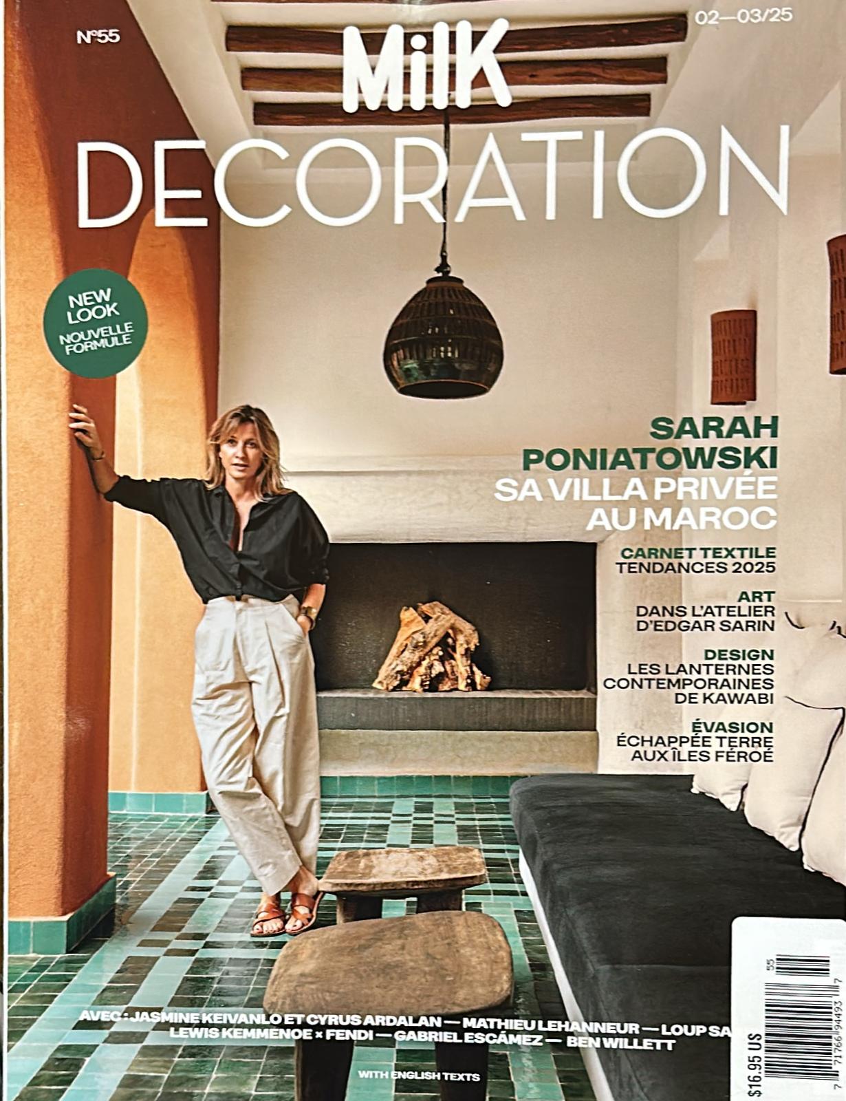 Buy Milk Decoration Magazine Subscription in France | Magazine Café Store