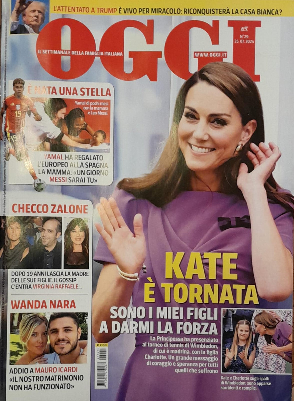 Oggi Italy Magazine Subscription | Buy at Magazine Café USA