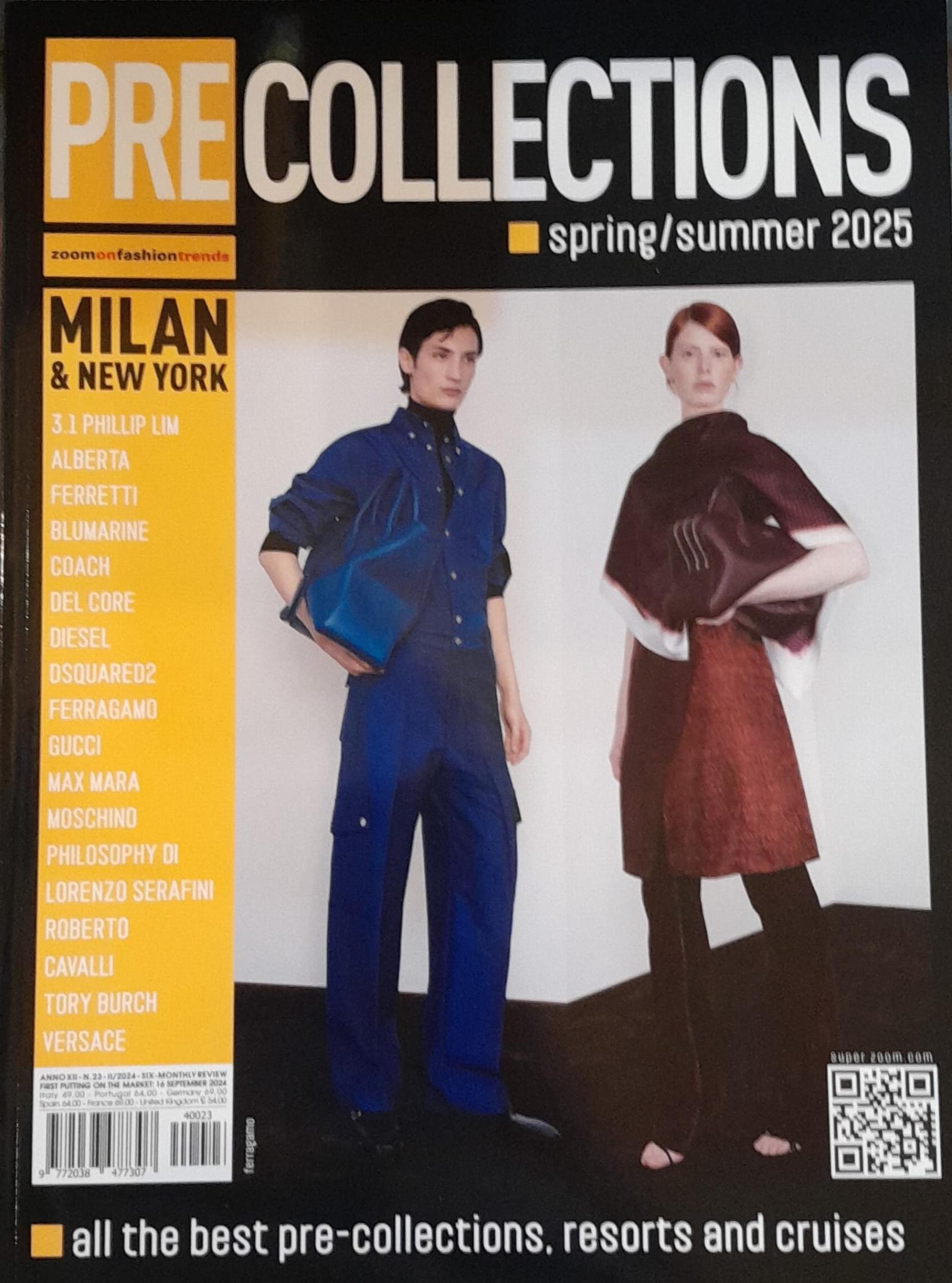 Buy PreCollections Milan Magazine Subscription USA - magazinecafestore ...