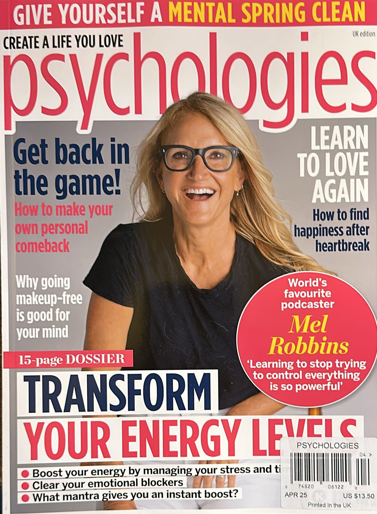 Psychologies UK Magazine Subscription | Buy at Magazine Café - Single ...
