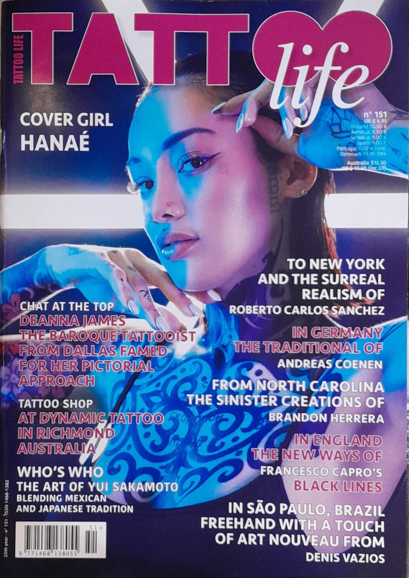 Tattoo Life Magazine Subscription at Magazine Cafe | magazinecafestore ...