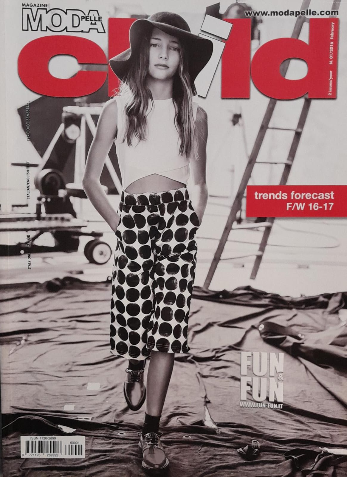 Buy Moda Pelle Child Magazine Subscriptions USA - magazinecafestore.com NYC