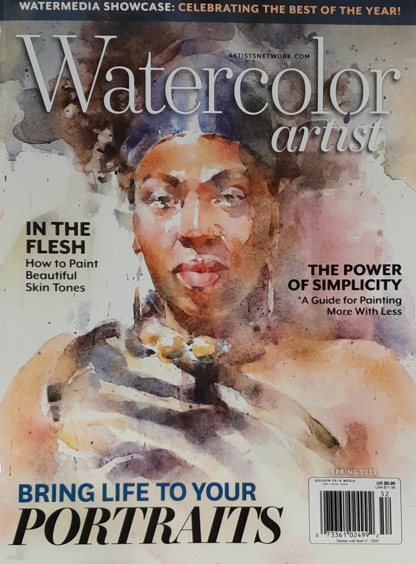 Watercolor Artist Magazine Subscription USA | magazinecafestore.com NYC