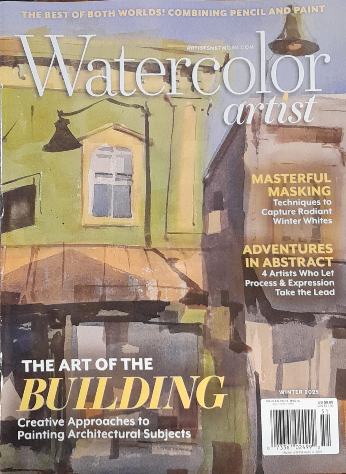 Watercolor Artist Magazine Subscription USA | magazinecafestore.com NYC