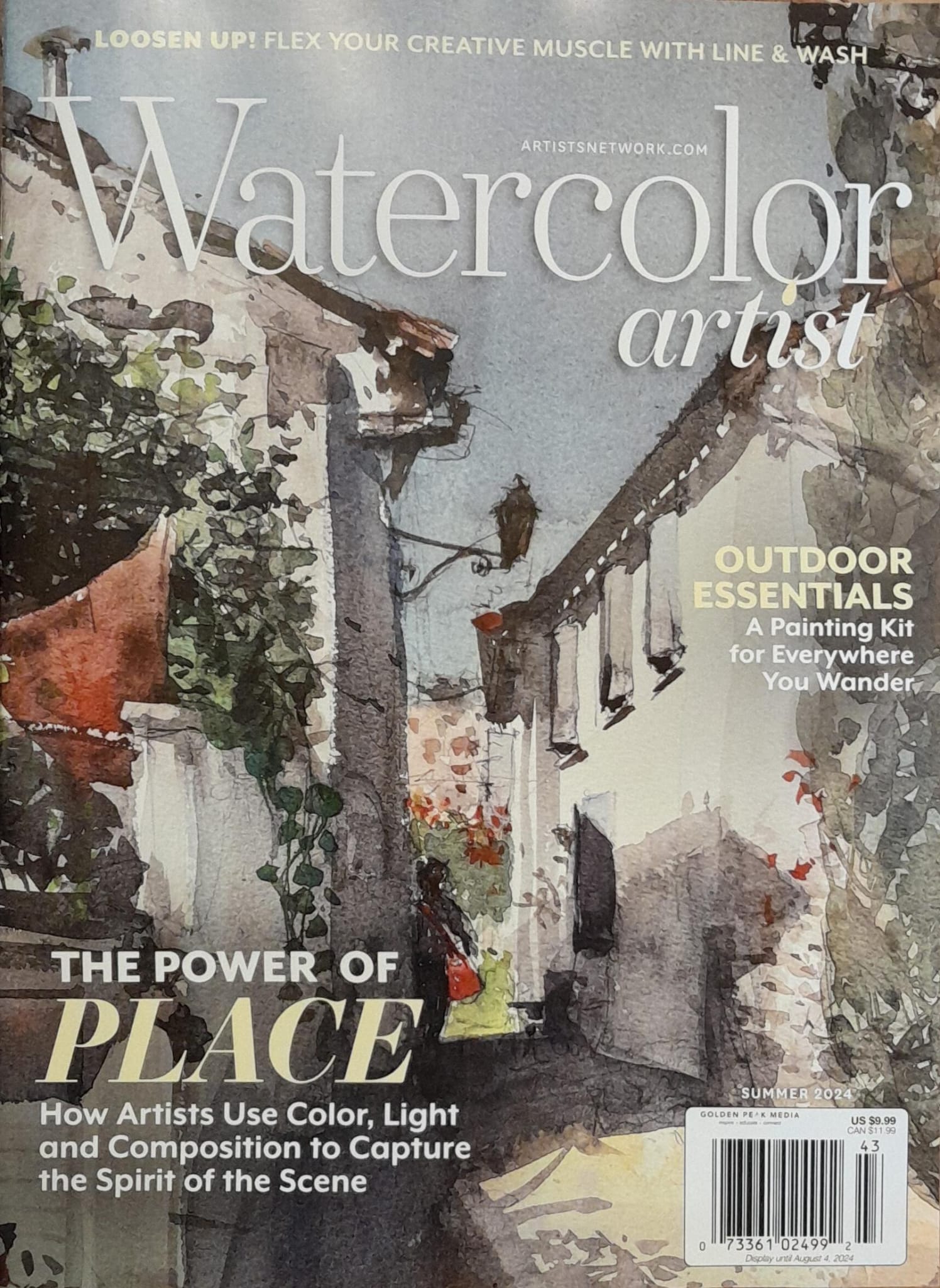 Watercolor Artist Magazine Subscription USA | magazinecafestore.com NYC