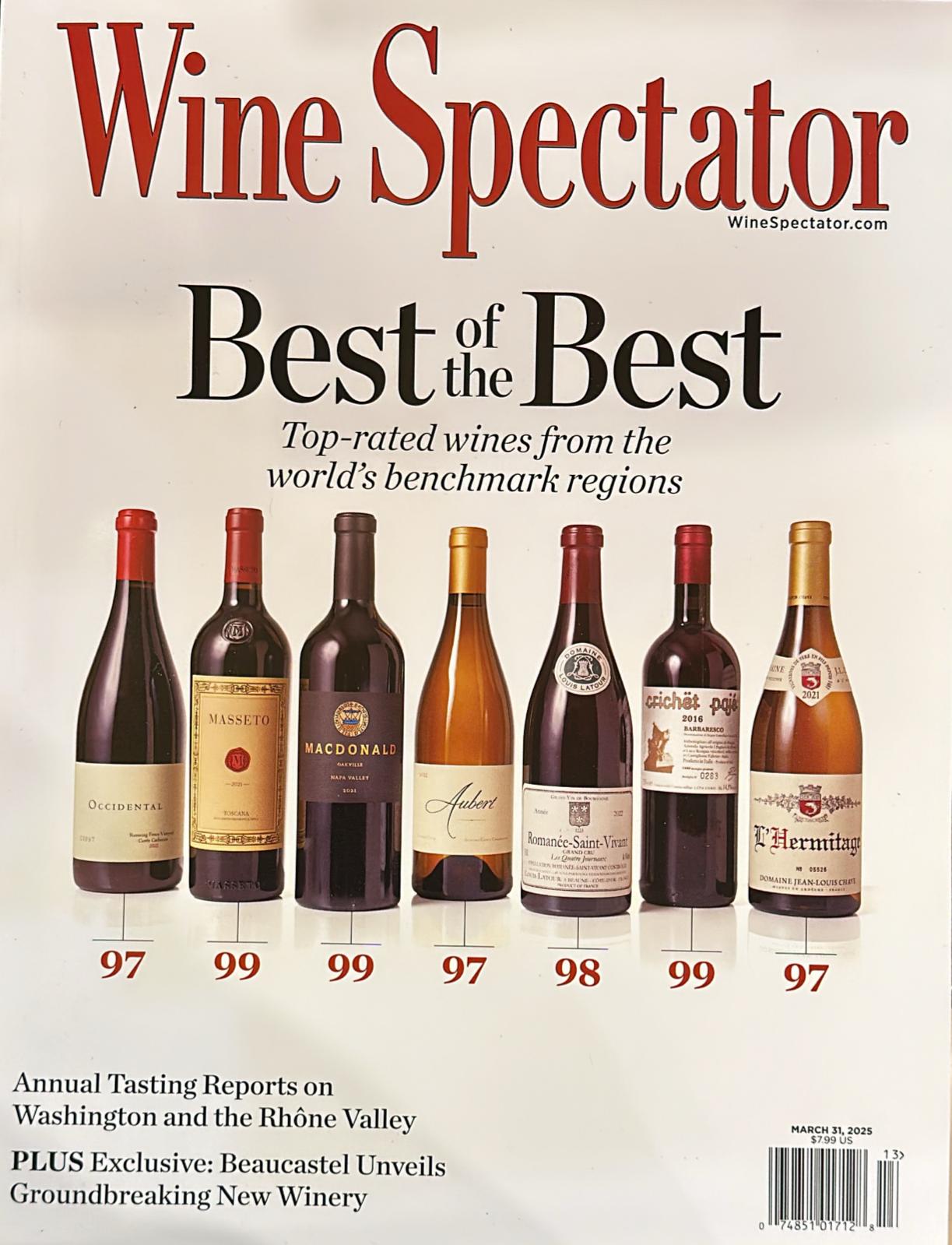 Wine Spectator Magazine Subscription USA – magazinecafestore.com NYC