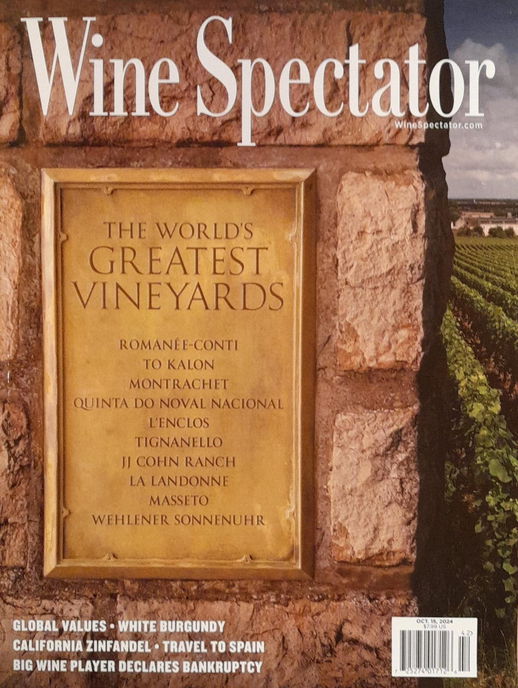 Wine Spectator Magazine Subscription USA – magazinecafestore.com NYC