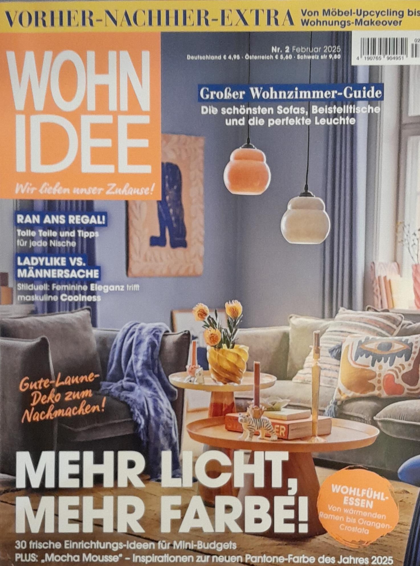 Buy Wohnidee Magazine Subscriptions USA - magazinecafestore.com NYC