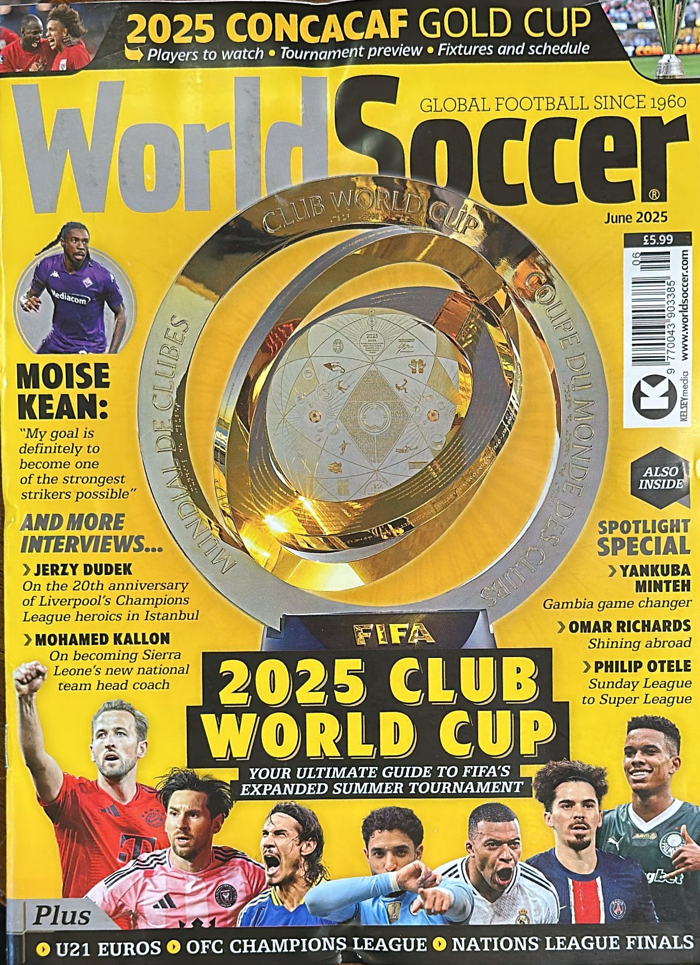 Buy World Soccer Magazine Subscription | Magazine Cafe Store