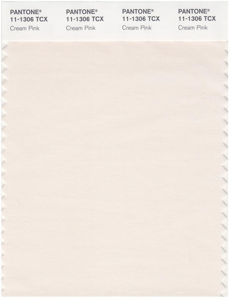 Pantone Smart 11-1306 TCX Color Swatch Card | Cream Pink | Magazine ...
