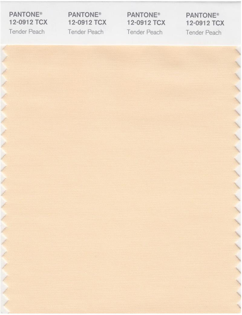 Pantone Smart 12-0912 TCX Color Swatch Card | Tender Peach | Magazine ...