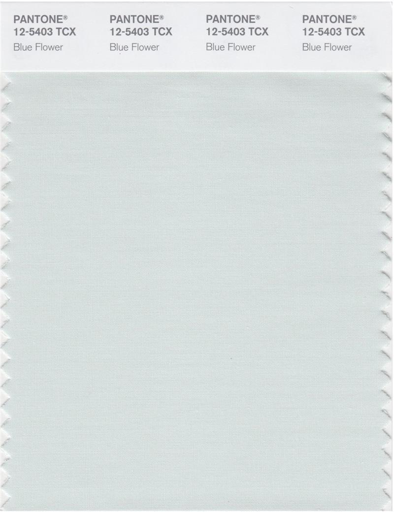 Pantone Smart 12-5403 TCX Color Swatch Card | Blue Flower | Magazine ...