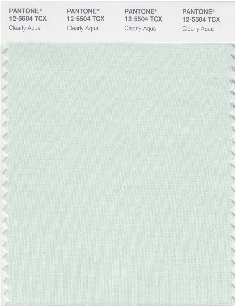 Pantone Smart 12-5504 TCX Color Swatch Card | Clearly Aqua | Magazine ...
