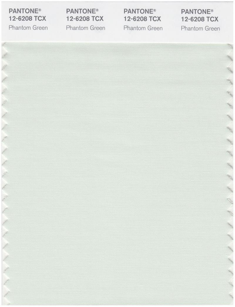 Pantone Smart 12-6208 TCX Color Swatch Card | Phantom Green | Magazine ...