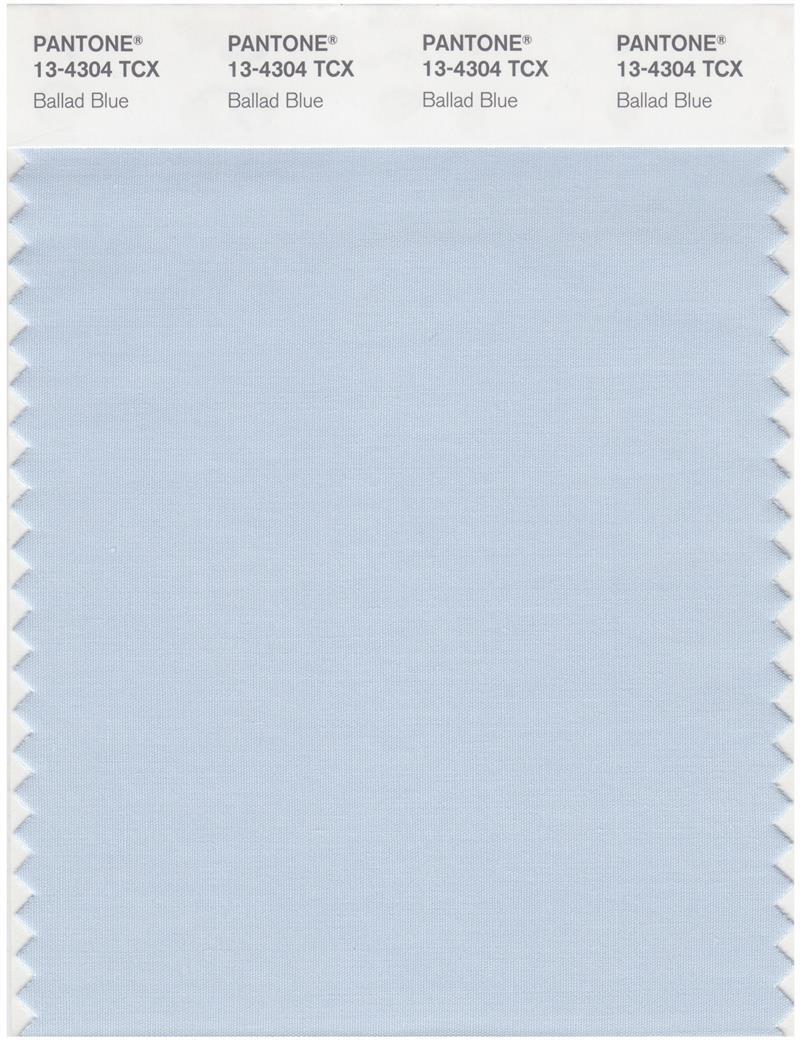 Pantone Smart 13-4304 TCX Color Swatch Card | Ballad Blue | Magazine ...