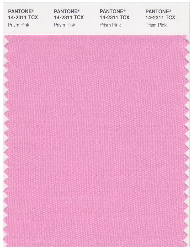 Pantone Smart 14-2311 TCX Color Swatch Card | Prism Pink | Magazine ...