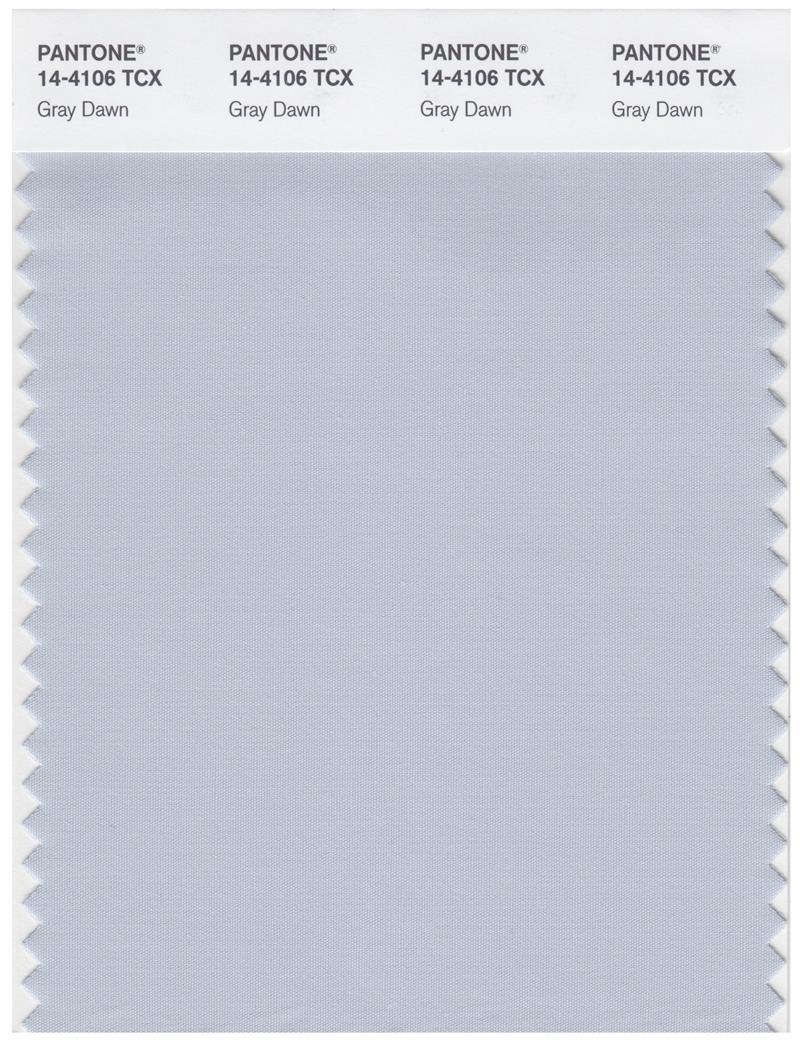 Pantone Smart 14-4106 TCX Color Swatch Card | Gray Dawn | Magazine Cafe ...