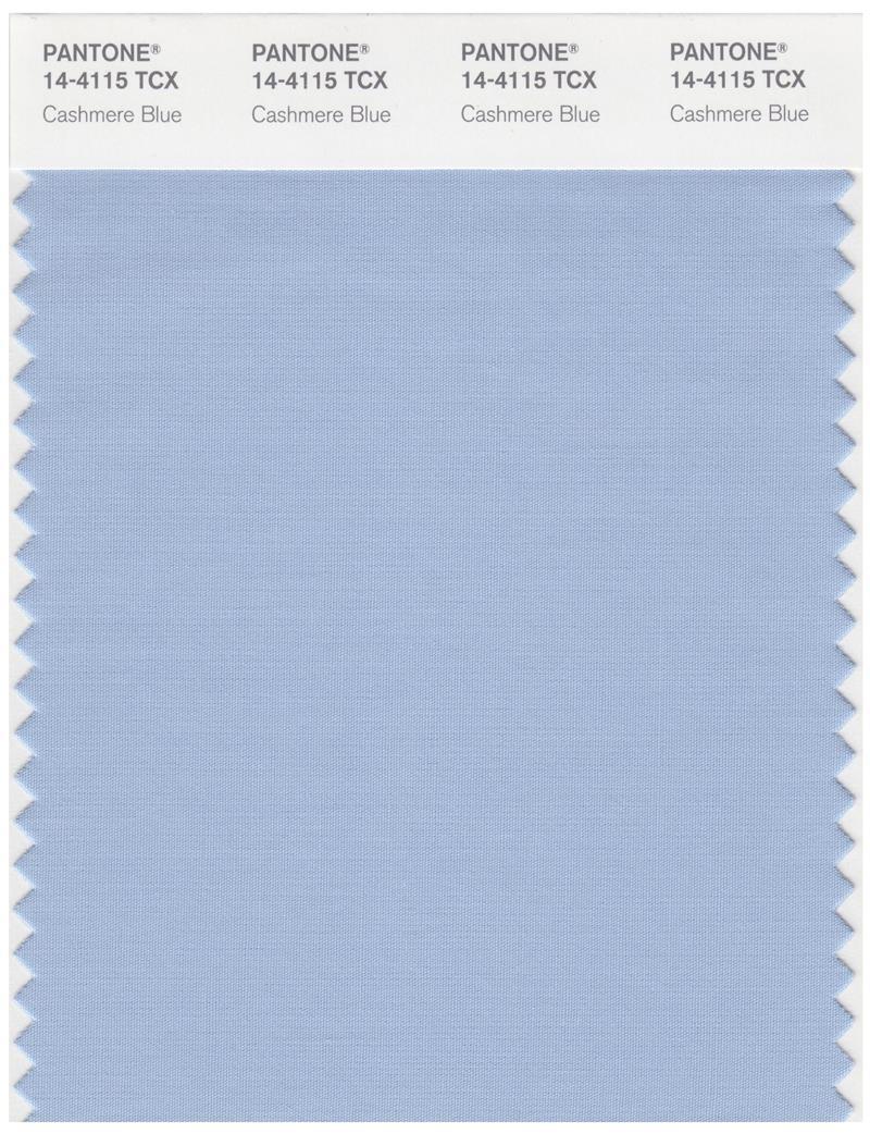 Pantone Smart 14-4115 TCX Color Swatch Card | Cashmere Blue | Magazine ...