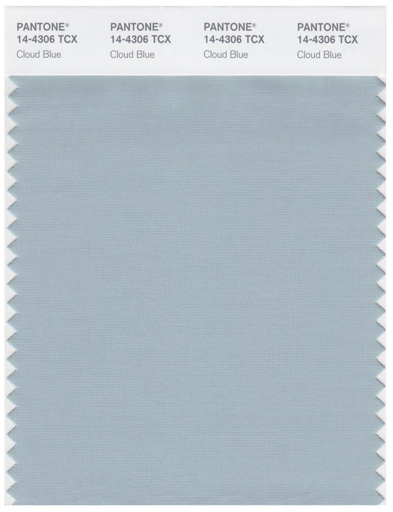 Pantone Smart 14-4306 TCX Color Swatch Card | Cloud Blue | Magazine ...