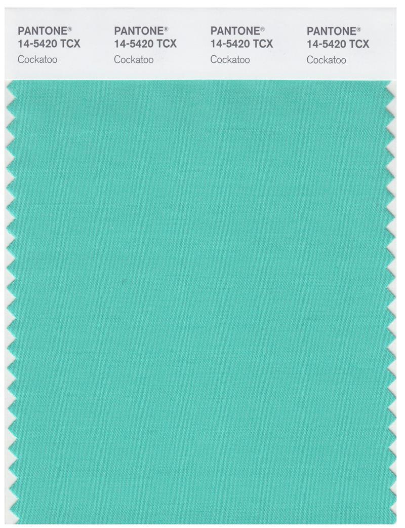 Pantone Smart 14-5420 TCX Color Swatch Card | Cockatoo | Magazine Cafe ...