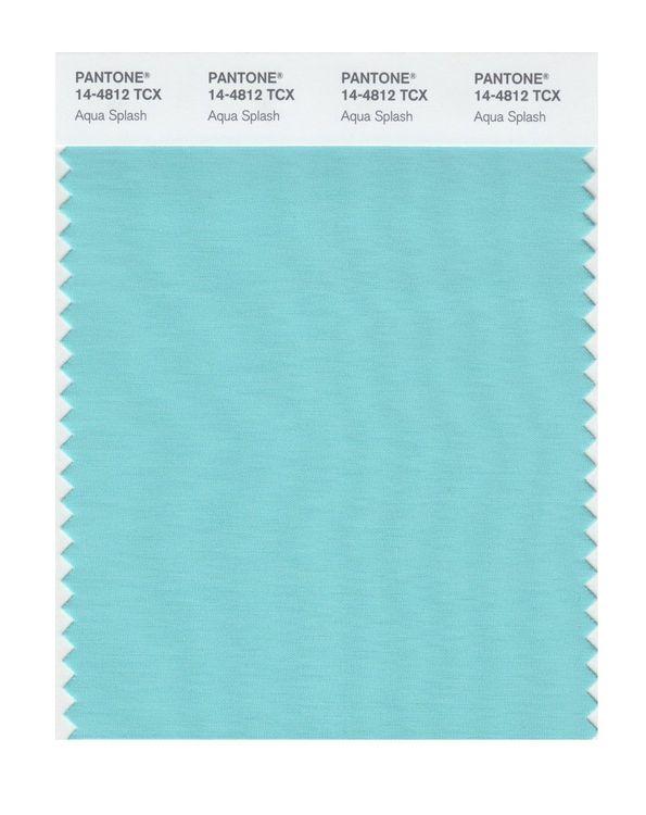 Pantone Smart 14-4812 TCX Color Swatch Card | Aqua Splash | Magazine ...