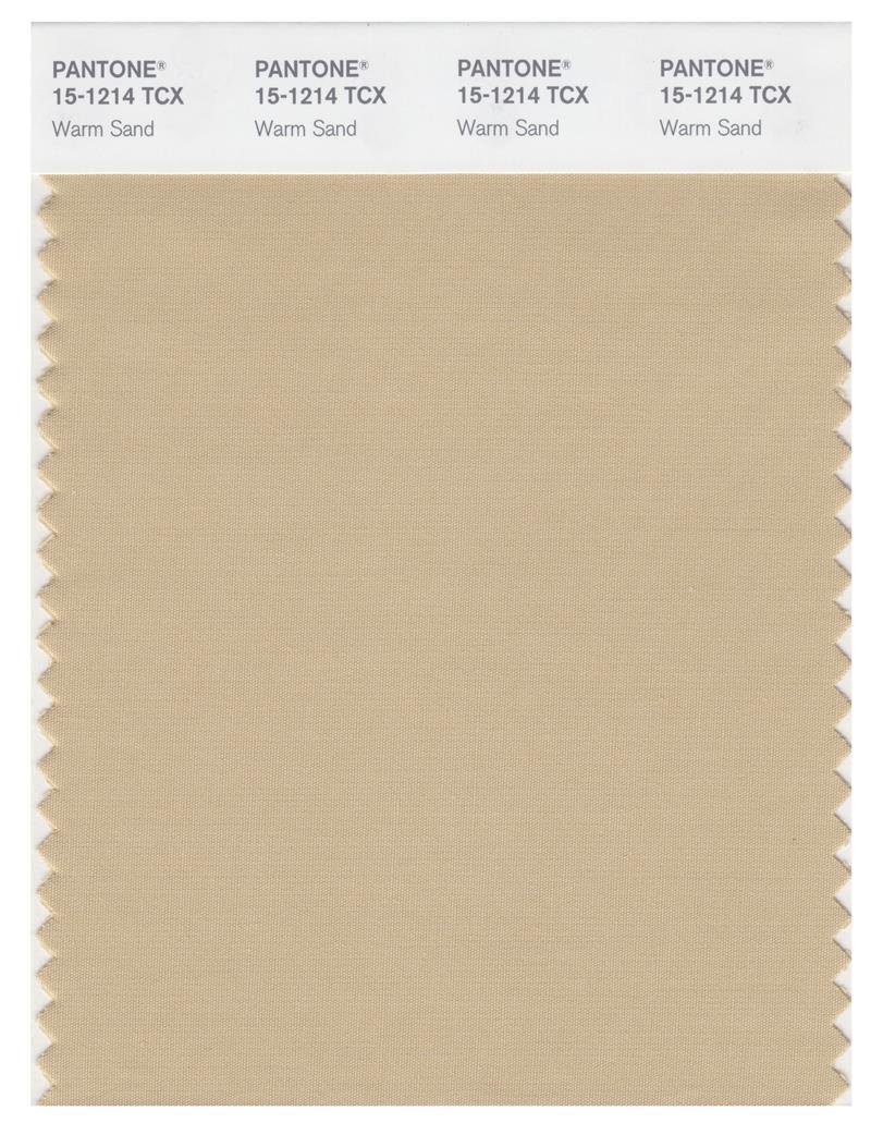 Pantone Smart 15-1214 TCX Color Swatch Card | Warm Sand | Magazine Cafe ...