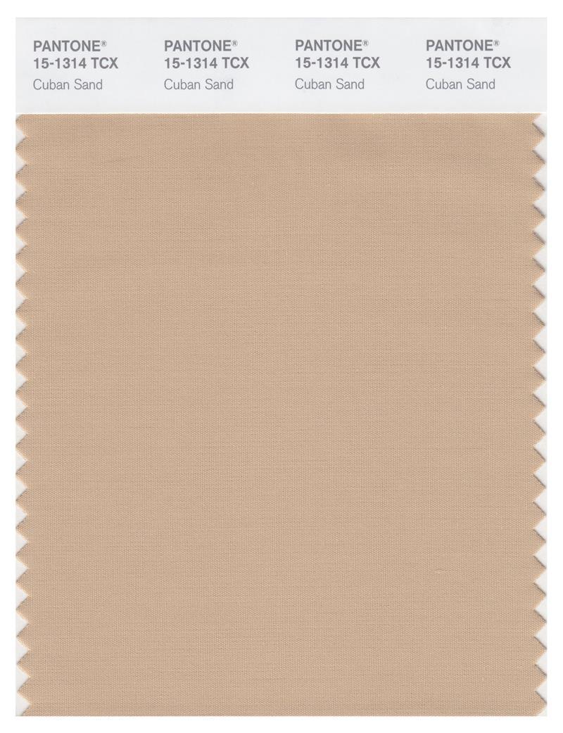 Pantone Smart 15-1314 TCX Color Swatch Card | Cuban Sand | Magazine ...