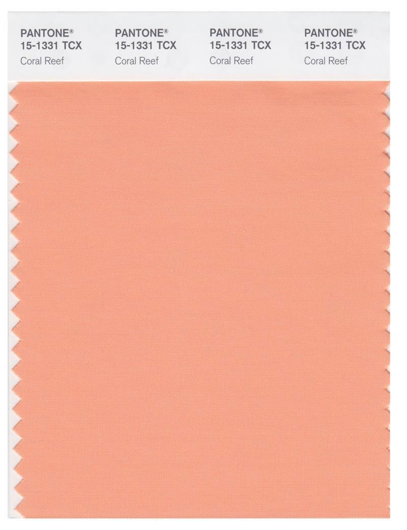 Pantone Smart 15-1331 TCX Color Swatch Card | Coral Reef | Magazine ...
