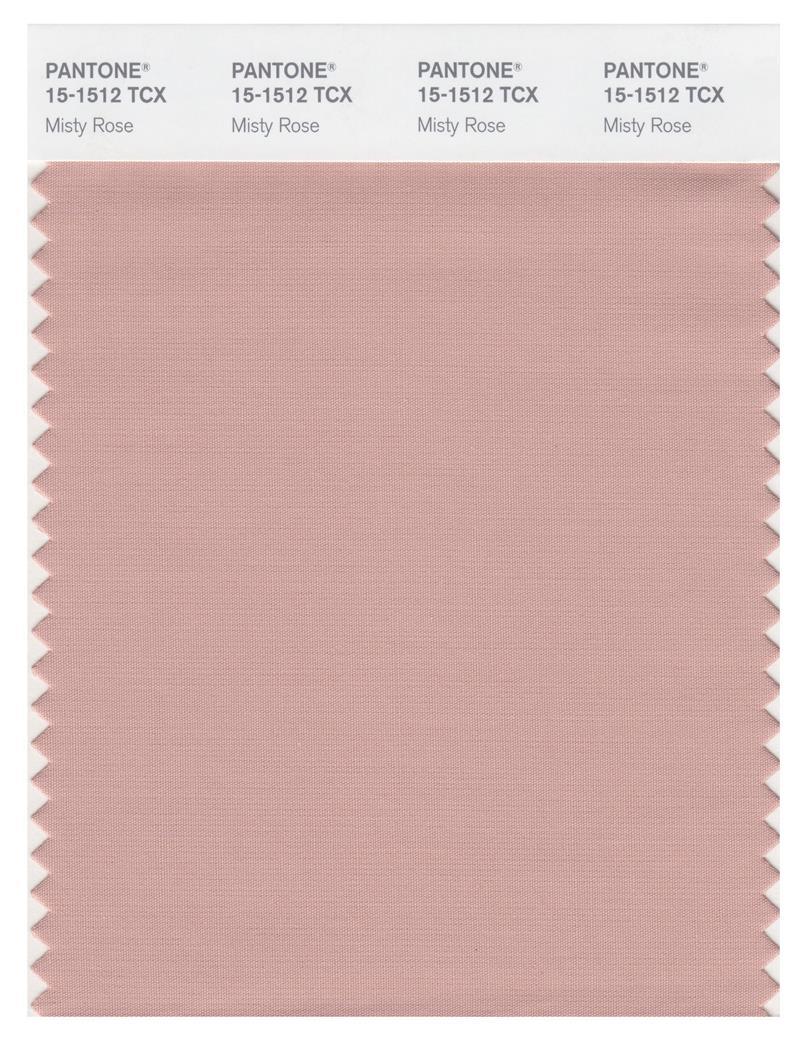 Pantone Smart 15-1512 TCX Color Swatch Card | Misty Rose | Magazine ...
