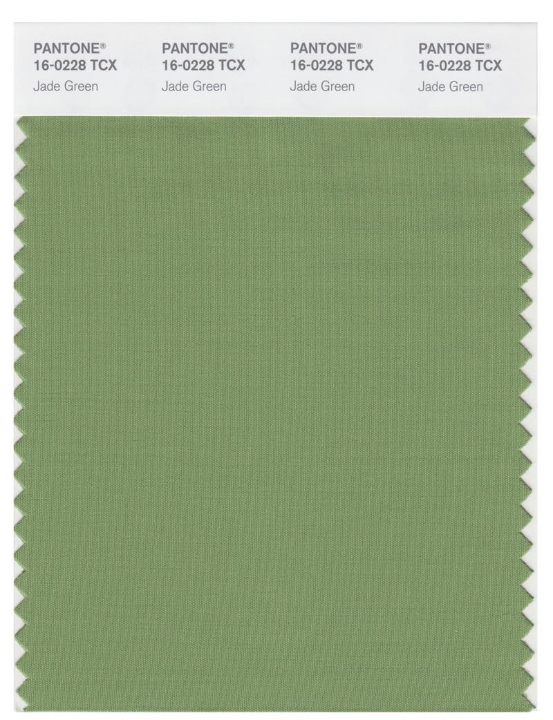 Pantone Smart 16-0228 TCX Color Swatch Card | Jade Green | Magazine ...