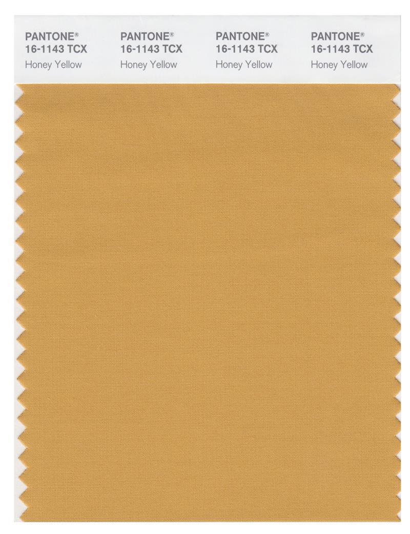 Pantone Smart 16-1143 TCX Color Swatch Card | Honey Yellow | Magazine ...