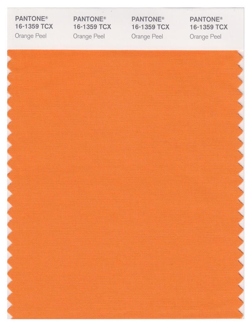 Pantone Smart 16-1359 TCX Color Swatch Card | Orange Peel | Magazine ...
