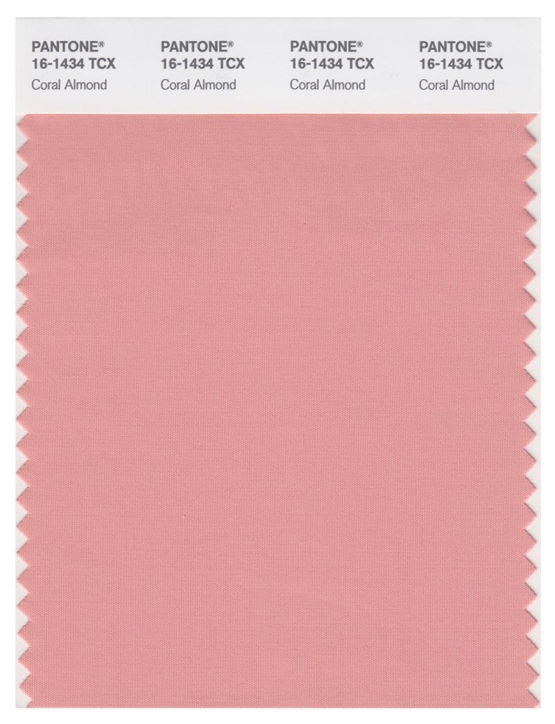 Pantone Smart 16-1434 TCX Color Swatch Card | Coral Almond | Magazine ...