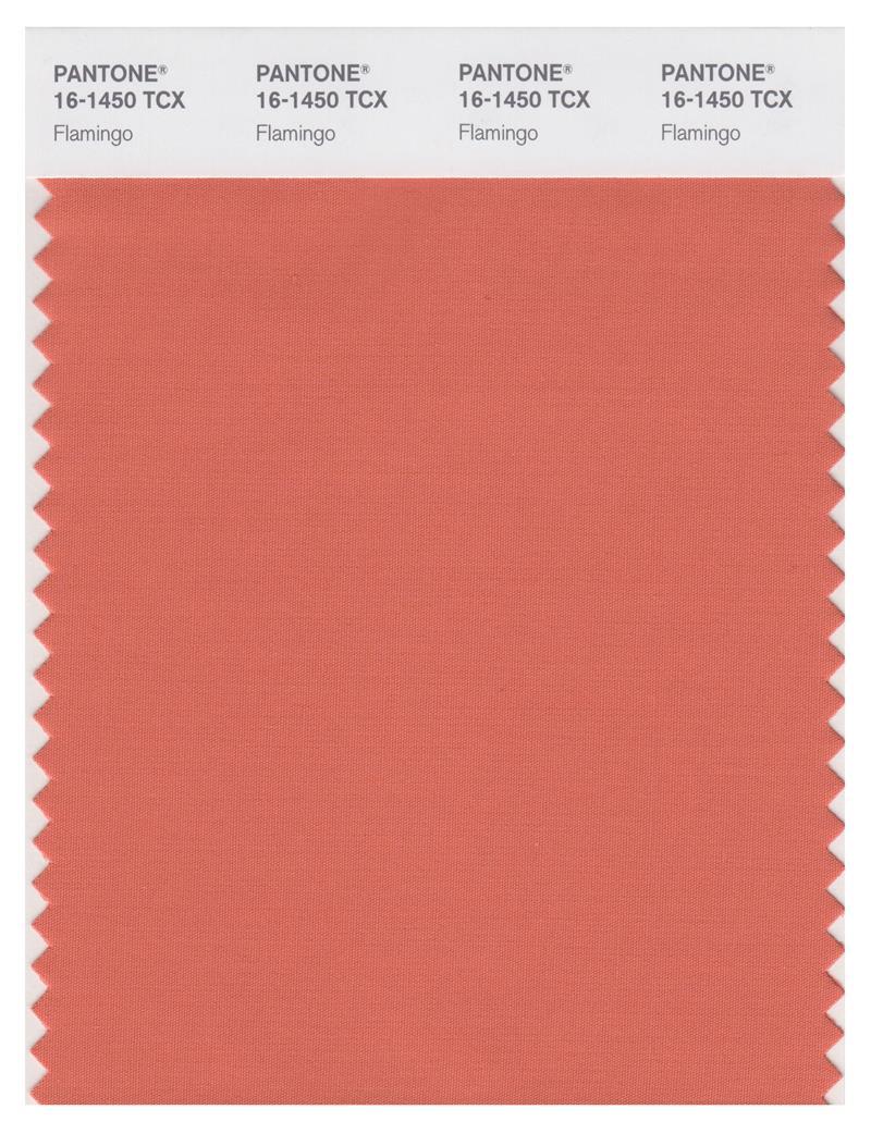 Pantone Smart 16-1450 TCX Color Swatch Card | Flamingo | Magazine Cafe ...